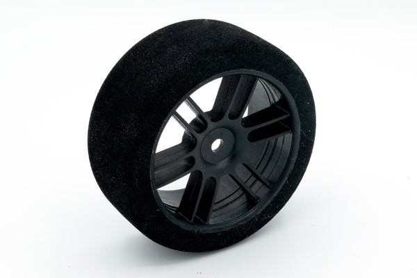 BSR F2635-B Foam Tires NITRO (Black) (2) (26mm Wide) (35 Shore) w/12mm ...