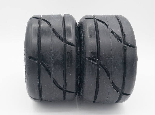 GRP GWX04-XM2 1:5 TC REVO X-TECH Medium Compound Tire Black Wheel (2 ...