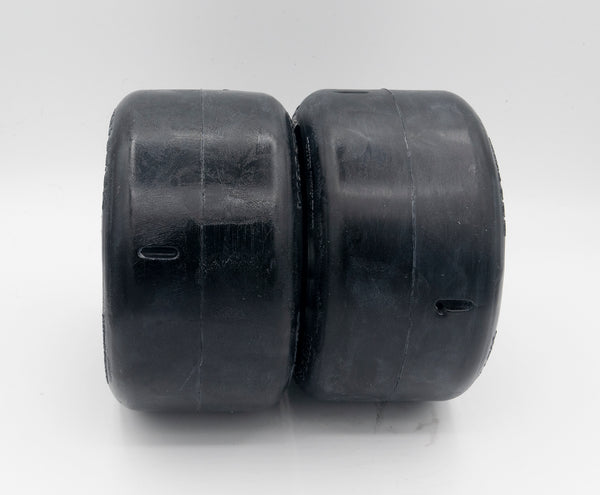 GRP GWX05-XM3 1:5 TC Slick X-TECH Hard Compound Tire Black Wheel (2 ...