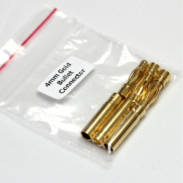 Bhp 4mm Bullet Connector 16G/13G 75A (3) BHP00211 | HobbyHeroes.com