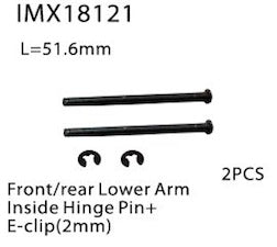 Imex Front/Rear Lower Arm Inner Hinge Pin IMX18121 | HobbyHeroes.com